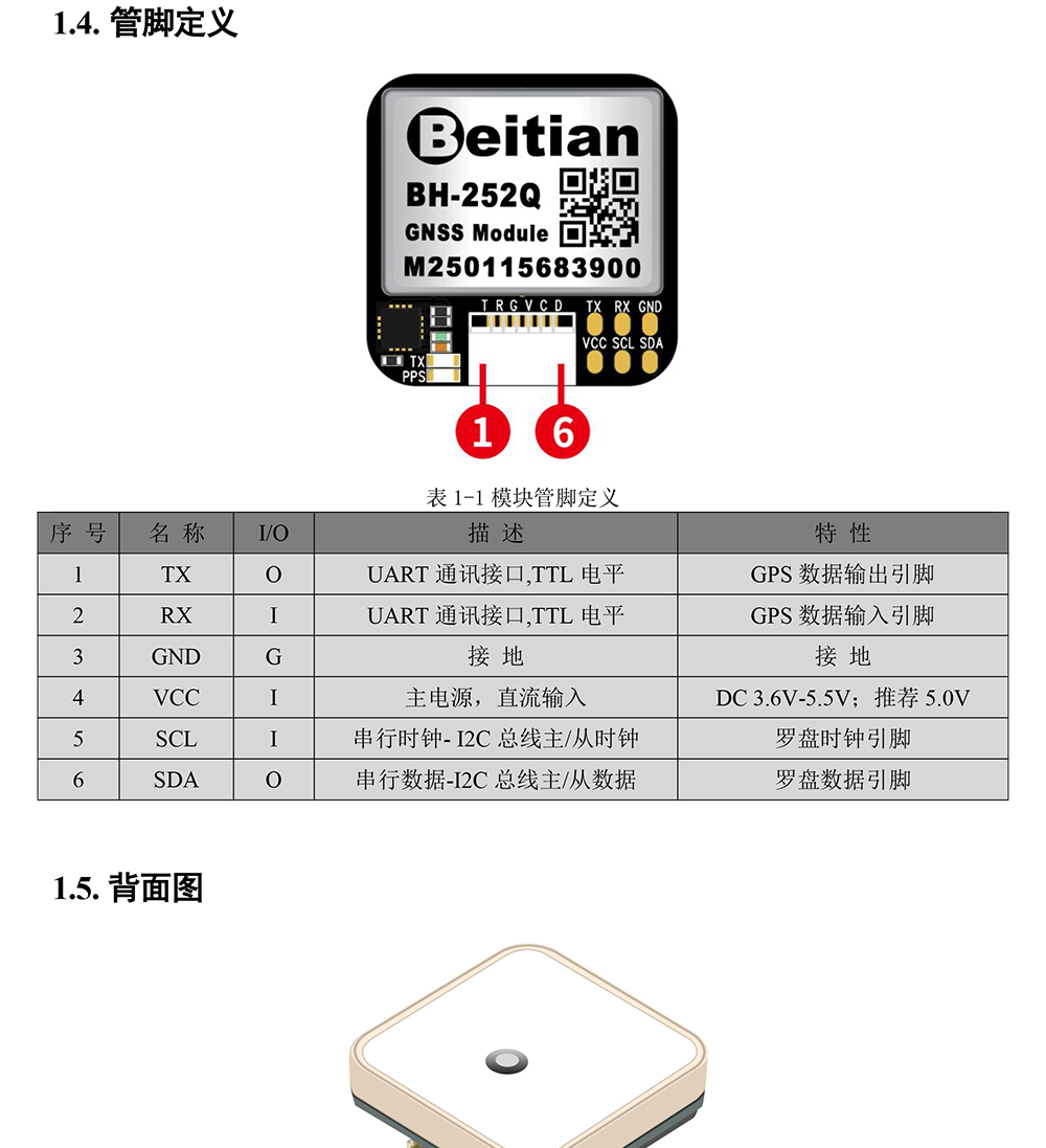 GPS模块BH-252Q - 深圳市北天通讯有限公司企业官网